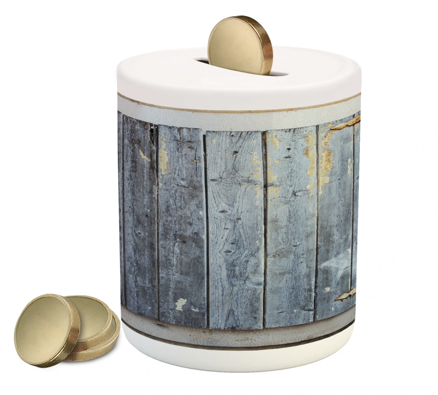 Shutters Piggy Bank, Wooden Window Shabby Paint Rusty Antique ...