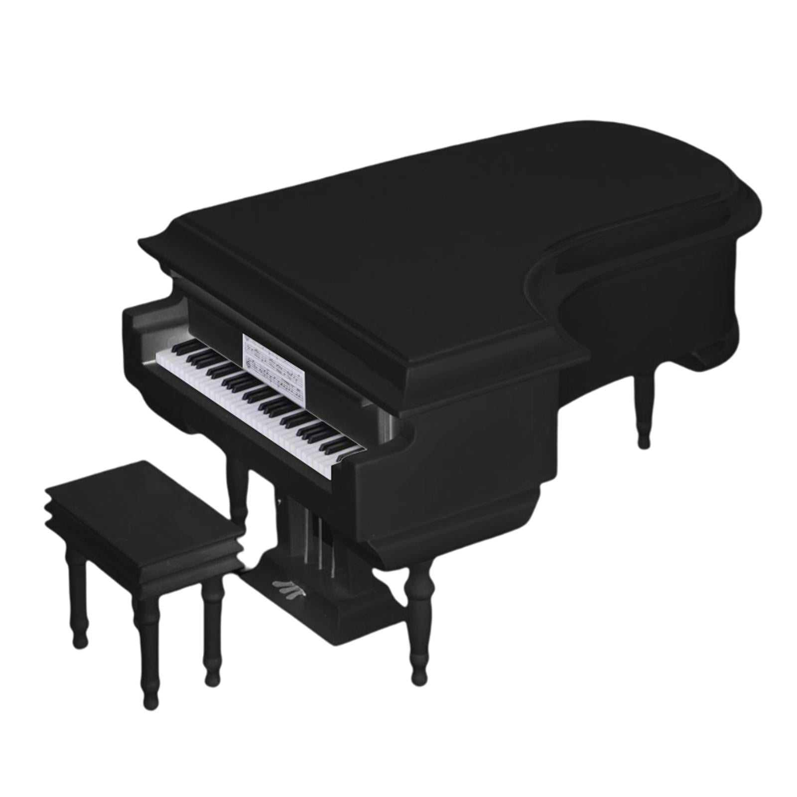1:/12 Model, Simulation, Assembly, Modeling Music Box Grand Piano Model ...