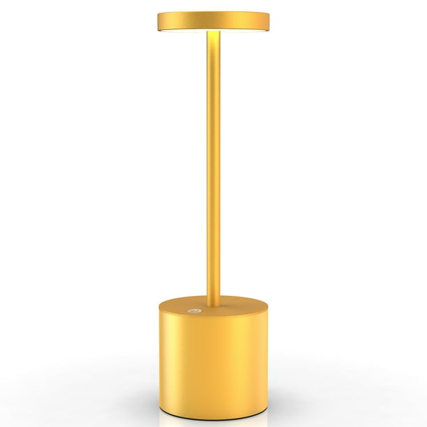 Cordless Table Lamp Rechargeable Battery Powered Operated Desk Lamp for ...