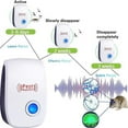 Ultrasonic Pest Repeller, Indoor Pest Repellent 8 Packs,Electronic Plug ...