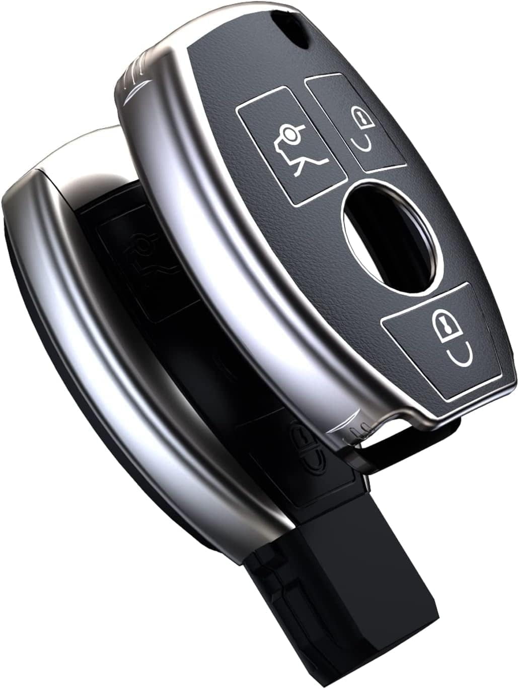 Carcasa para llave de coche para Benz W204 W211 2-3 botones sin llave ...