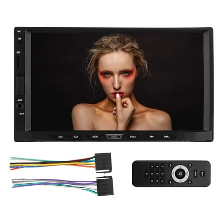 mmirethe 7inch High Definition Double Din Bluetooth Car Stereo Receiver ...