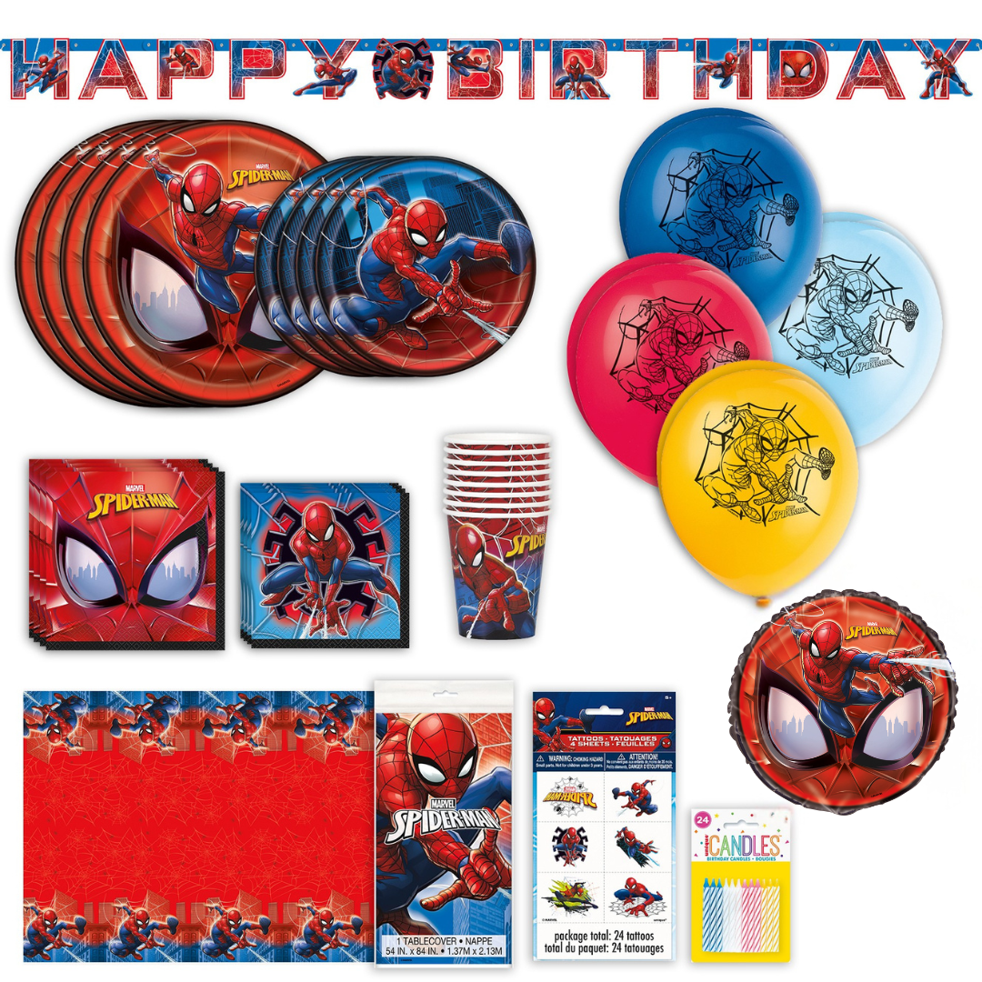 Click here for Momentko Spider-Man Party Pack For 8 Plates  Cups... prices