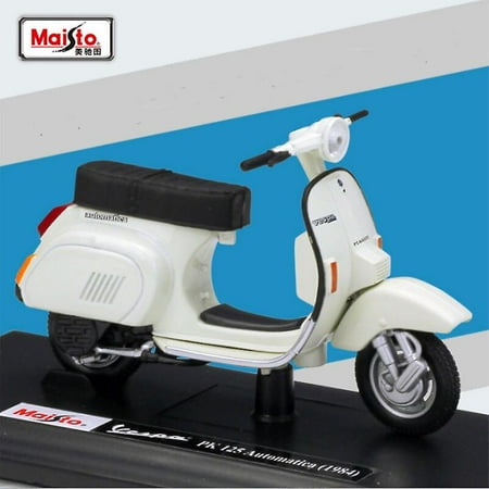 1:18 Piaggio Vespa Alloy Motorcycle Diecast Model Toy For Kids Bi,,M ...
