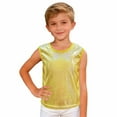 AWZXDE Girls Sequin Sleeveless Tank Top For Kindergarten Photo Stage ...