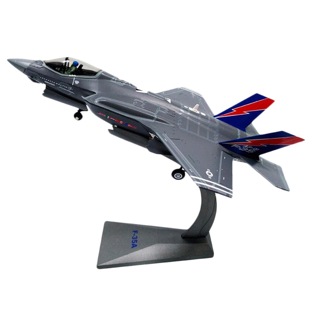 F35 II Fighter 1:72 Scale Diecast Display Model with Stand for ...