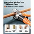 KFFKFF Hydraulic Copper Pipe Crimping Tool with Multiple Jaws for ...