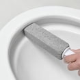 2 Pack Pumice Stone for Toilet Cleaning, Extra Long Handle for Removing ...