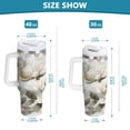 30 oz Stainless Steel Tumbler Vacuum Insulated Leak Proof Stainless ...