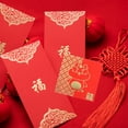 LEORX Assorted Color Red Envelopes for Party Made of Paper for Storage ...