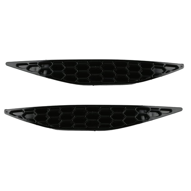 Oubit Rear Bumper Honeycomb Delete,2pcs Gloss Black Rear Rear Bumper ...