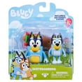 "Bluey & Bandit Character Toys - Skateboarding 2.5"" Poseable Figures ...