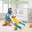Topbuy Children's Folding Up-down Slide Plastic Fun Toy for Kids ...