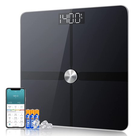 ZMLEVE Body Weight Scale, Body Fat Scale, Digital Bathroom Scales ...