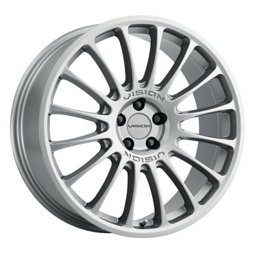 20x9 Vision Off-Road 353 Turbine Gunmetal Machined Wheel 6x135 (18mm ...