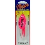 Mepps Flying C In-Line Spinner, 4 3/4in, 7/8 oz, Treble Hook, Hot Pink ...