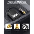Optical Audio Splitter 1 in to 2 Out Toslink Splitter Optical Adapter ...