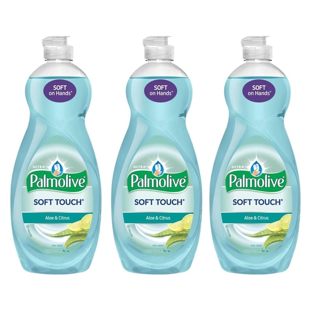 Palmolive Ultra Soft Touch Aloe and Citrus Liquid Dish Soap, 32.5 Ounce ...