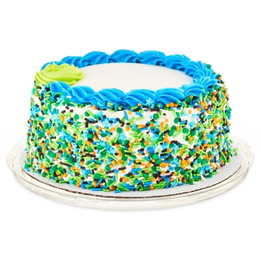 Marketside Rainbow Cake Slice, 7 oz - Walmart.com
