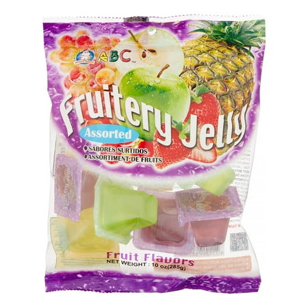ABC Fruitery Jelly Snacks, Lychee, 10 Oz - Walmart.com