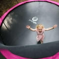 JUMPZYLLA 15FT Pink Trampoline - NEW Patented Double Sided Mat Design ...