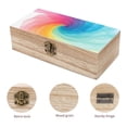 7.9×2.3 In Wooden Boxes Durable Easy To Use Dustproof Prevent Slippery ...