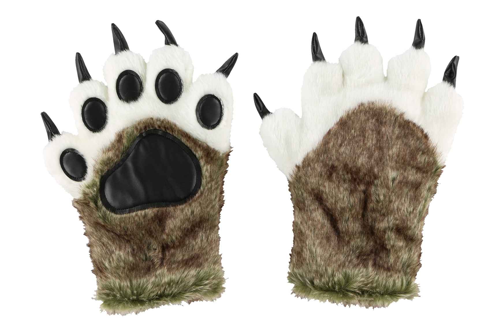 LazyOne Animal Paw Mittens for Adults and Kids, Werewolf, Costumes ...