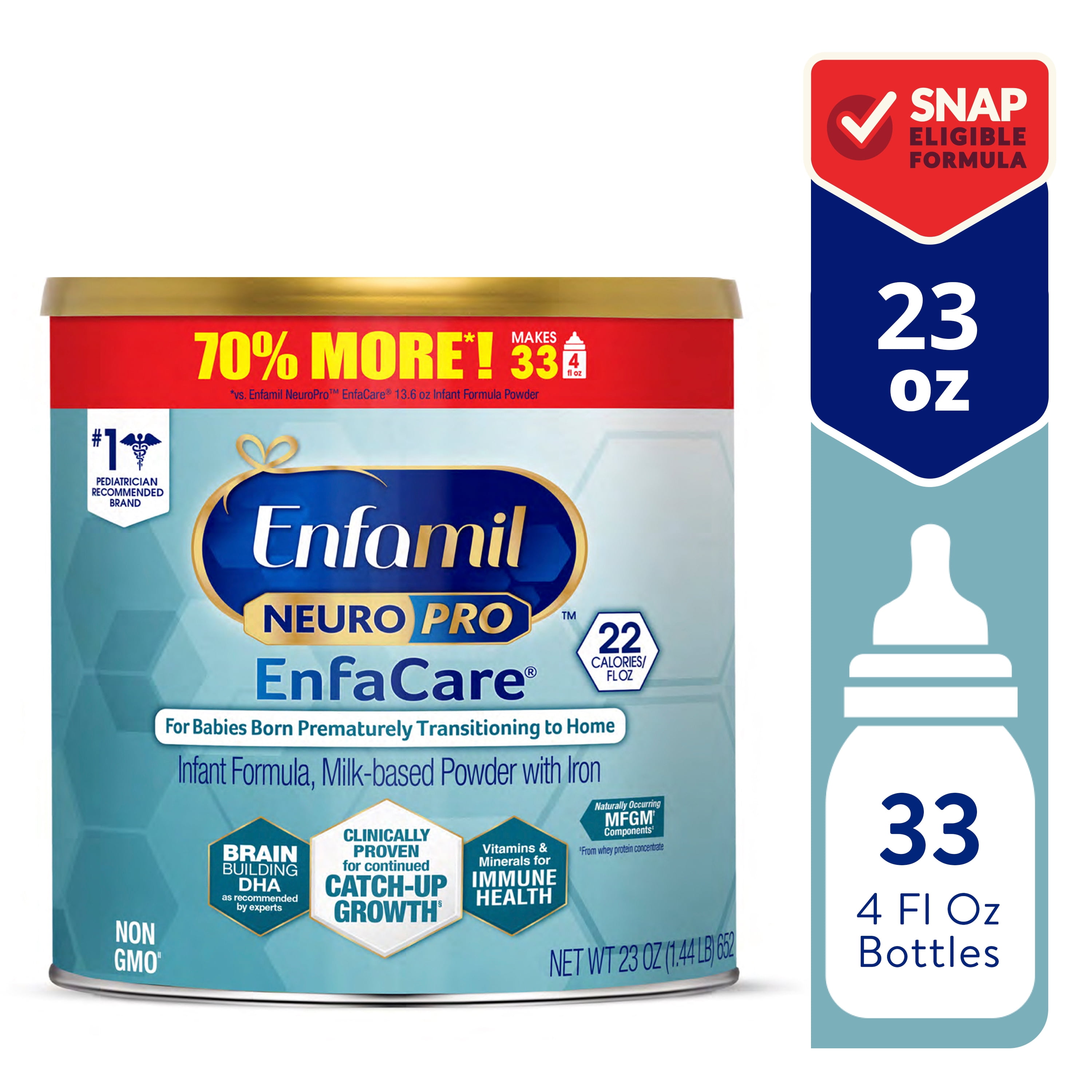 Enfamil NeuroPro EnfaCare Premature Baby Formula Milk Based with Iron ...