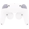 eXtremeRate White Replacement Faceplate Backplate with Buttons for ...