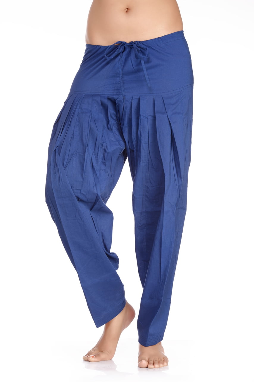 In-Sattva Women's Indian Rich Colored Patiala Pants - Walmart.com