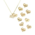 Delight Jewelry Gold-tone Class of 2024 - Large Goldtone Aunt Heart ...