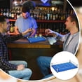 Acrylic Wine Glass Display Stands Blue 29.6x20x4.3cm DIY - Walmart.com