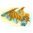 LEGO NINJAGO Crystalized Minifigure - Zane (Golden Dragon) with wings ...