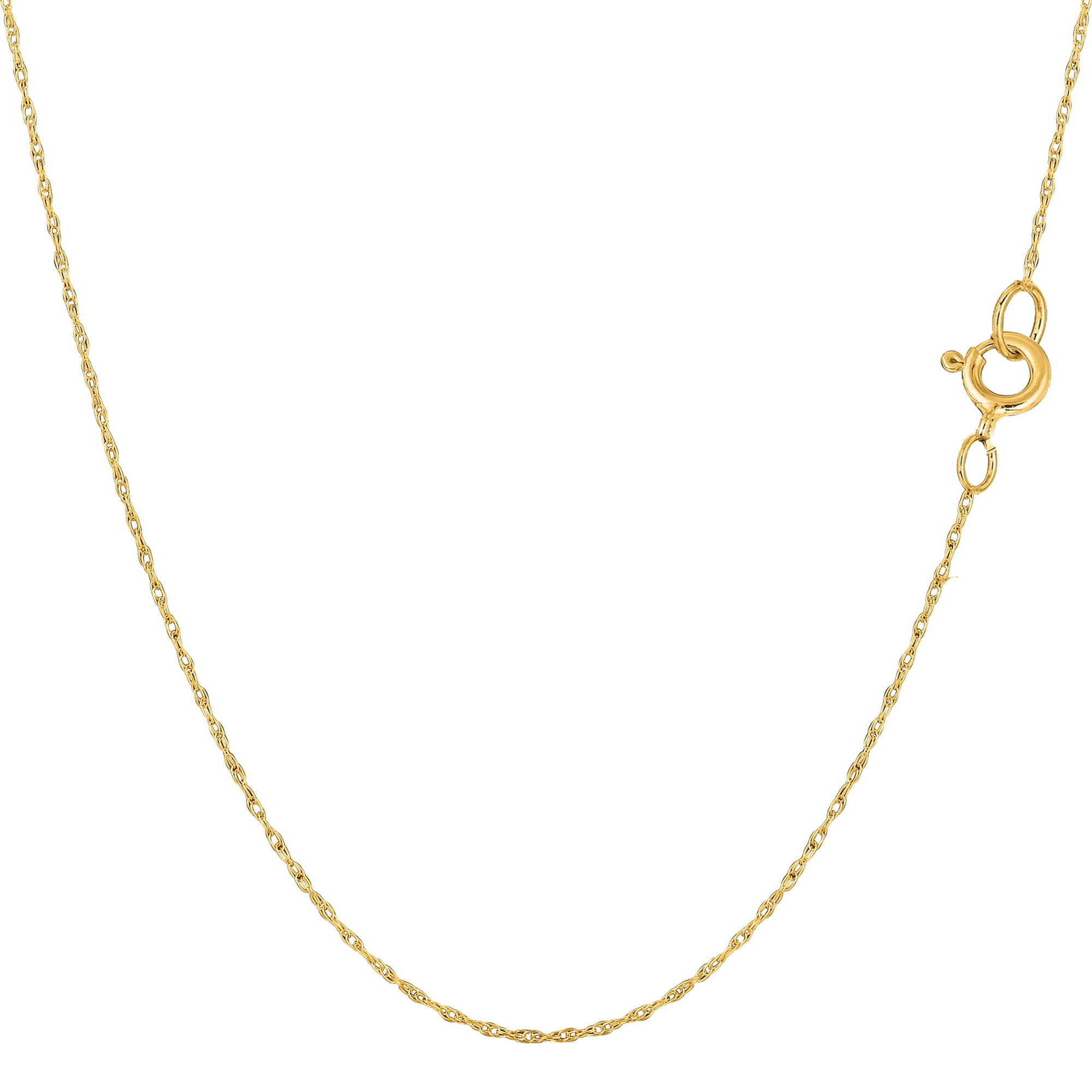 Click here for Jewelry Affairs 14k Yellow Gold Rope Chain Necklac... prices