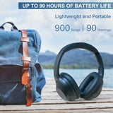 Ankbit E500Pro Noise Cancelling Headphones, Wireless Bluetooth Over Ear Headphones, 60 Hrs ...