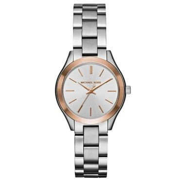 Michael Kors Women's Slim Runway Gold-Tone Watch 42mm MK3179 - Walmart.com