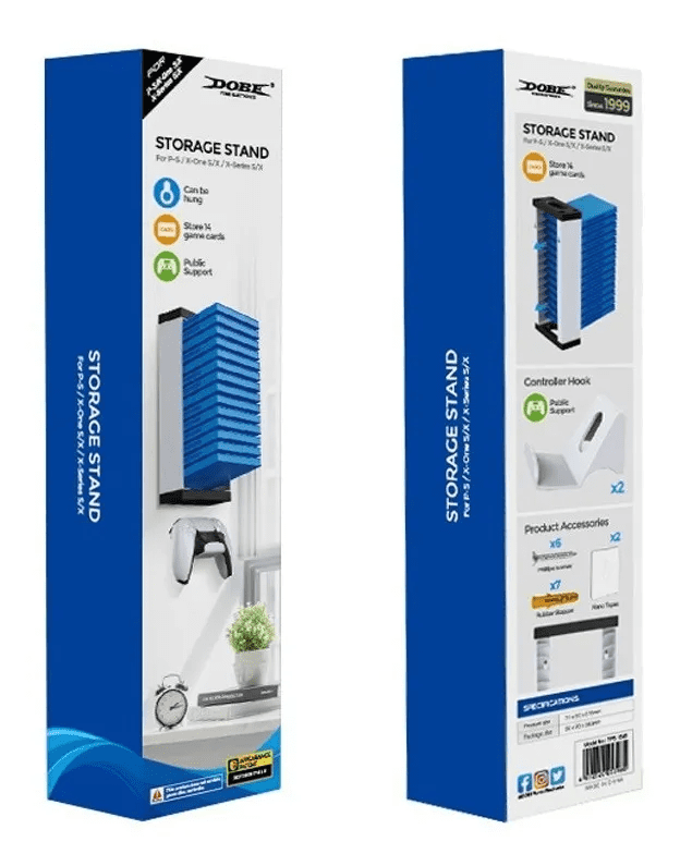 Ps5 Base Organiza Discos De Pared (TP5-1543) Dobe Playstation 5 ...