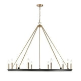 9510-MB/MG-Millennium Lighting-Carruth - 10 Light Chandelier-35 Inch ...