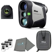 Nikon CoolShot 50i Golf Laser Rangefinder with Magnet, Case, Grey/Black ...