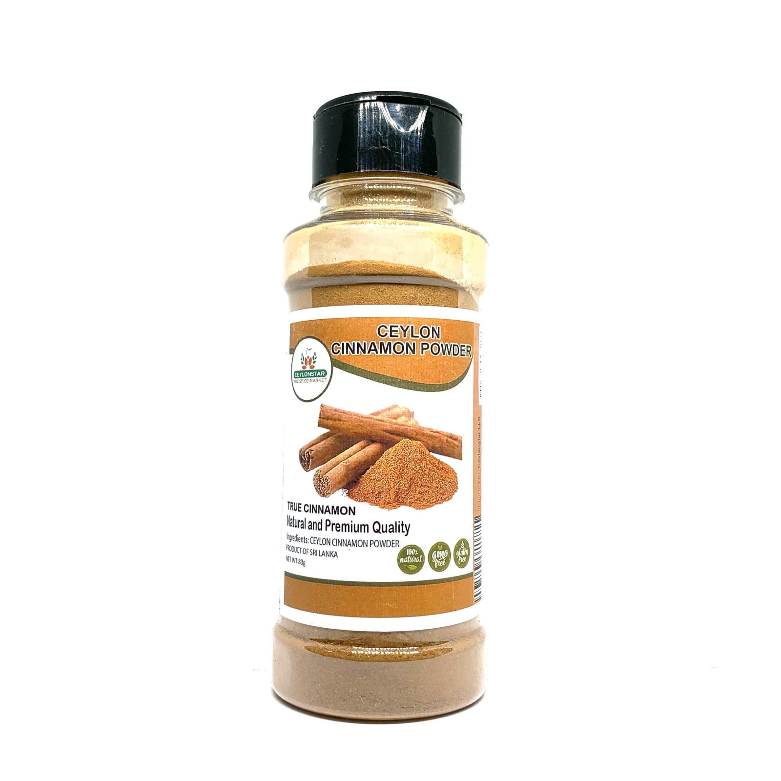 Buy CEYLON Cinnamon powder 80g. product of Sri Lanka Online at Lowest ...