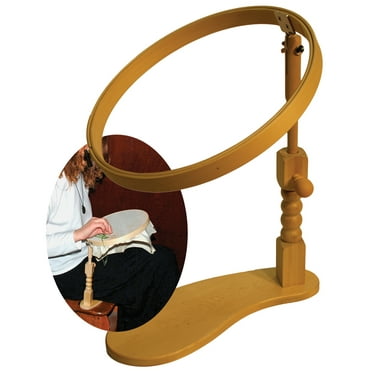 Frank A. Edmunds Sit-On Needlework Frame- Quilting, Embroidery Scroll ...