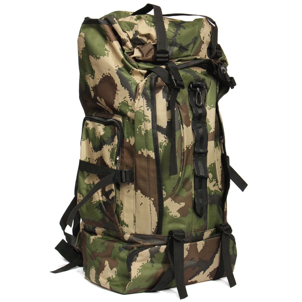 Outdoor 80L Waterproof Military Rucksacks Tactical Backpack Assault ...