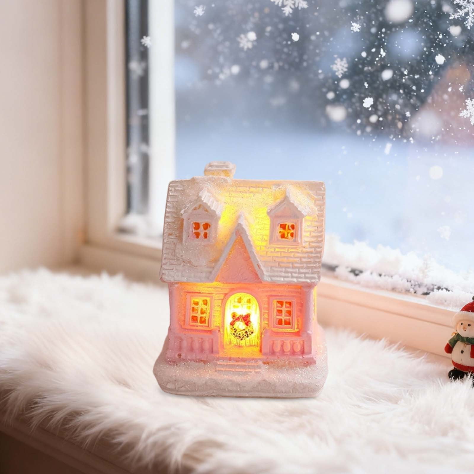 Click here for Uhnmki Enchanting Village Resin Desktop Ornament M... prices