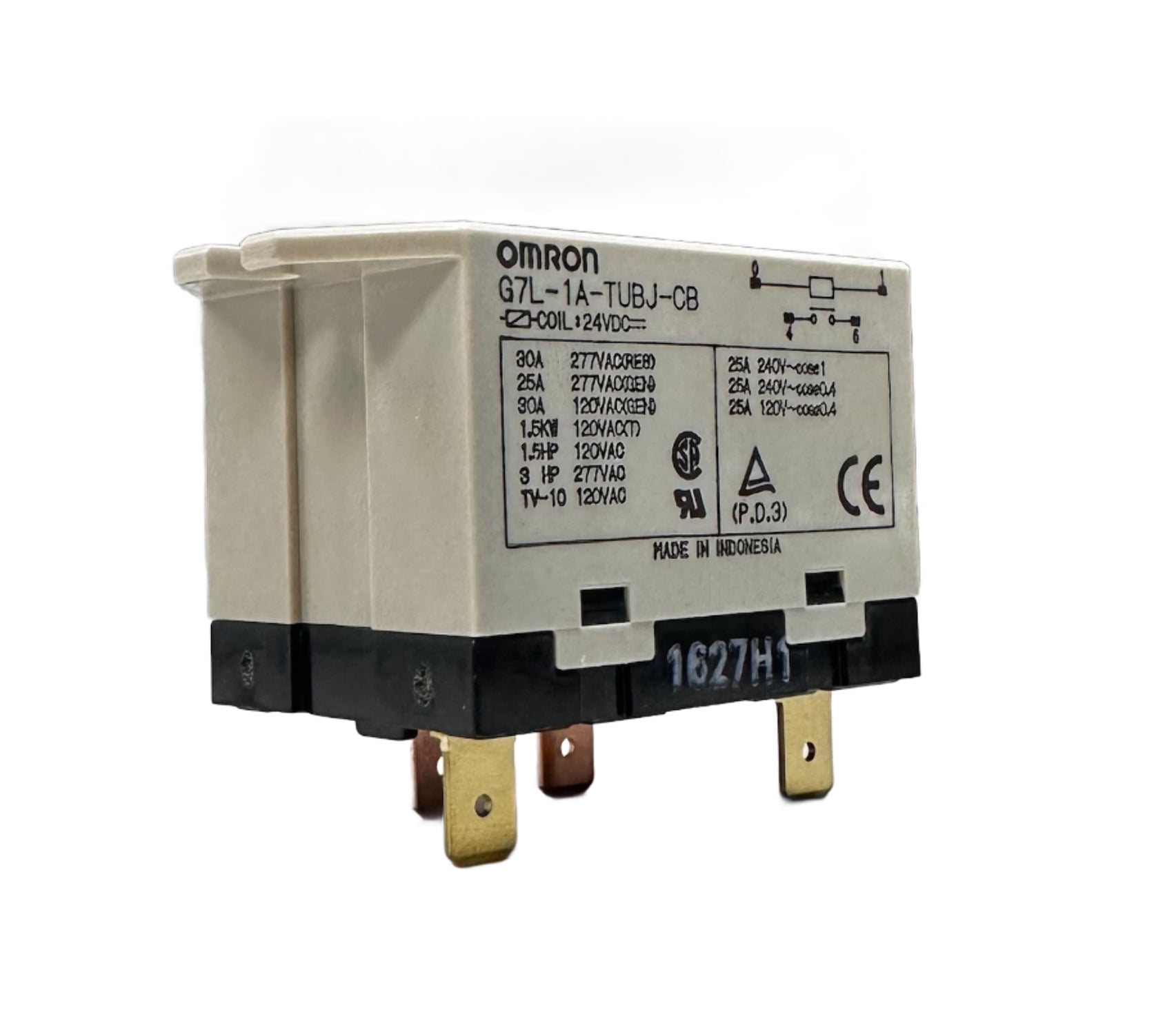 G7L-1A-TUB-J-CB-DC24 General Purpose Relay SPST-NO (1 Form A) 24VDC ...