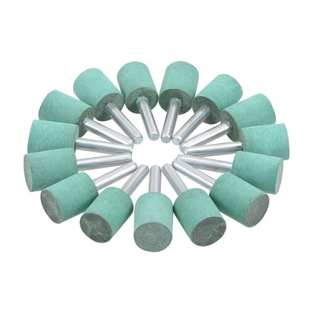 18mm Rubber Mounted Points Cylinder with 1/4-inch Shank Polishing ...