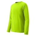 Boys Rash Guard Boys Long Sleeve Sun Rash Guard Shirt Solid Crew Neck ...