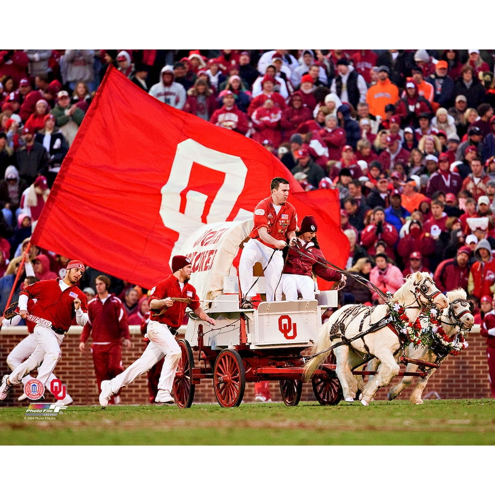 Sooner Schooner Mascot of the Oklahoma Sooners 2007 16"x20" Print ...