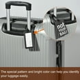 Uxcell Not Your Bag Pattern Luggage Tag Identifier Card Holder Label ...