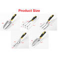 Garden Tool Set, 5pcs Heavy Duty Gardening Kit Aluminum Alloy Includes ...