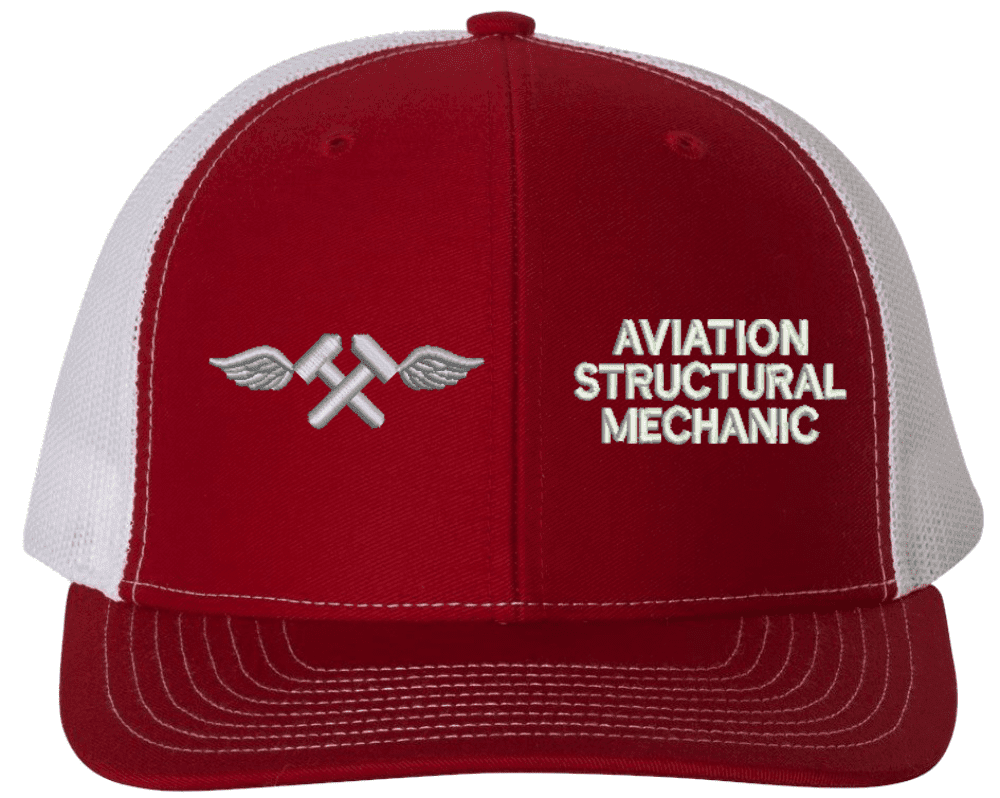 Navy Aviation Structural Mechanic (AM) Rating USA Mesh-Back Cap ...